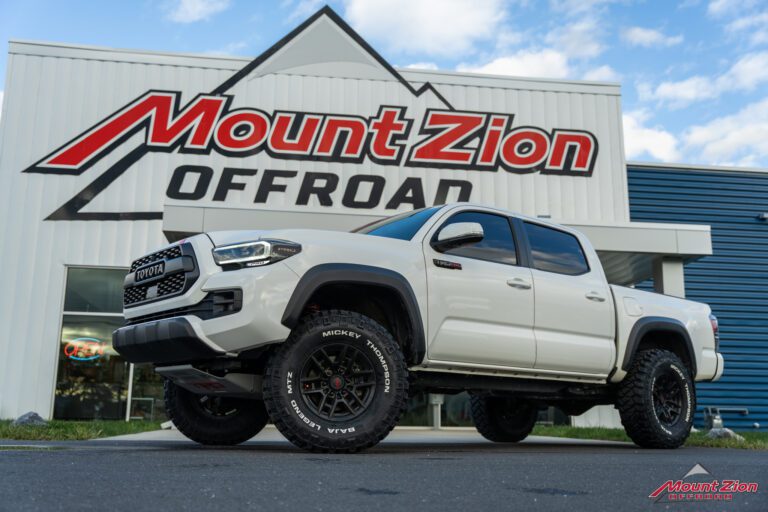 2021 Toyota Tacoma TRD Pro White - Mount Zion Offroad